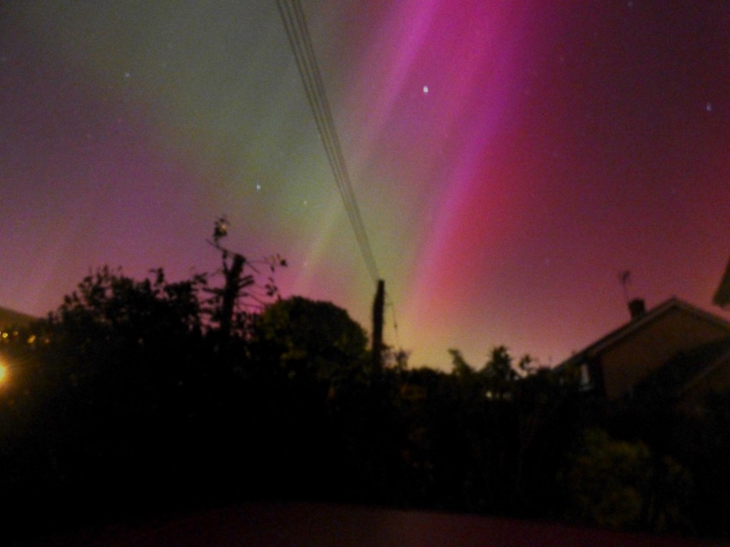 Photos from the Northern Lights on Friday Night – Down the Forest Path